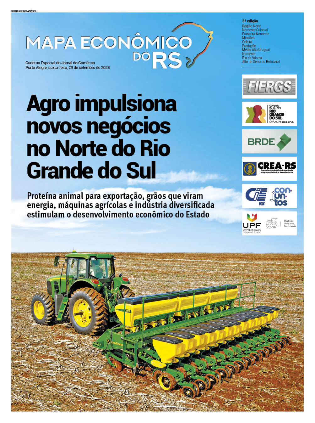 Mapa Econômico do RS - Jornal do Comércio
